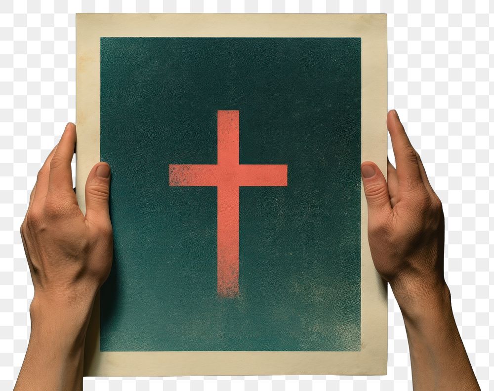 PNG Cross holding symbol hand. | Free PNG - rawpixel