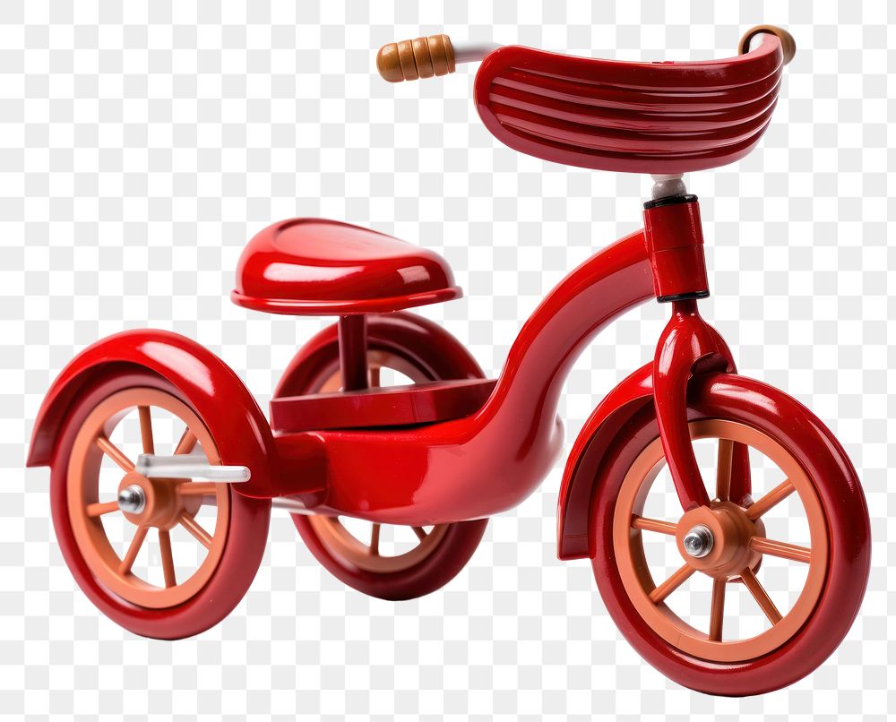 PNG Tricycle vehicle wheel red | Premium PNG - rawpixel