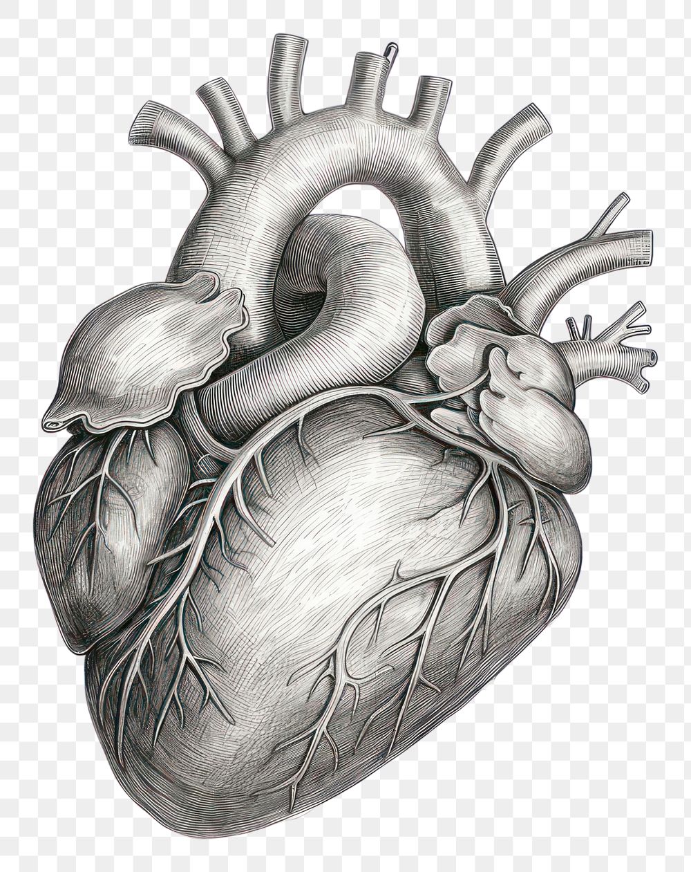PNG Medical heart drawing sketch | Premium PNG - rawpixel