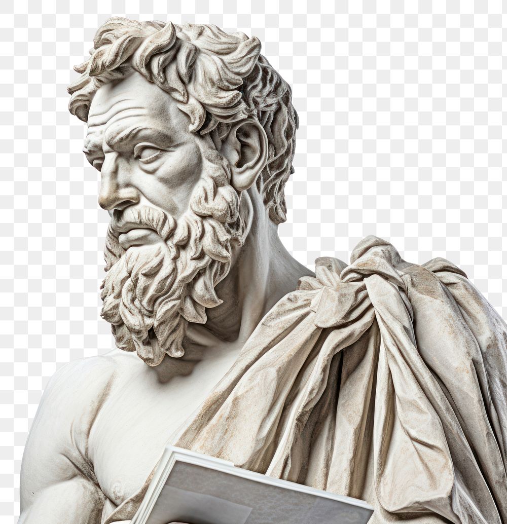 PNG Greek sculpture holding banknote | Premium PNG - rawpixel