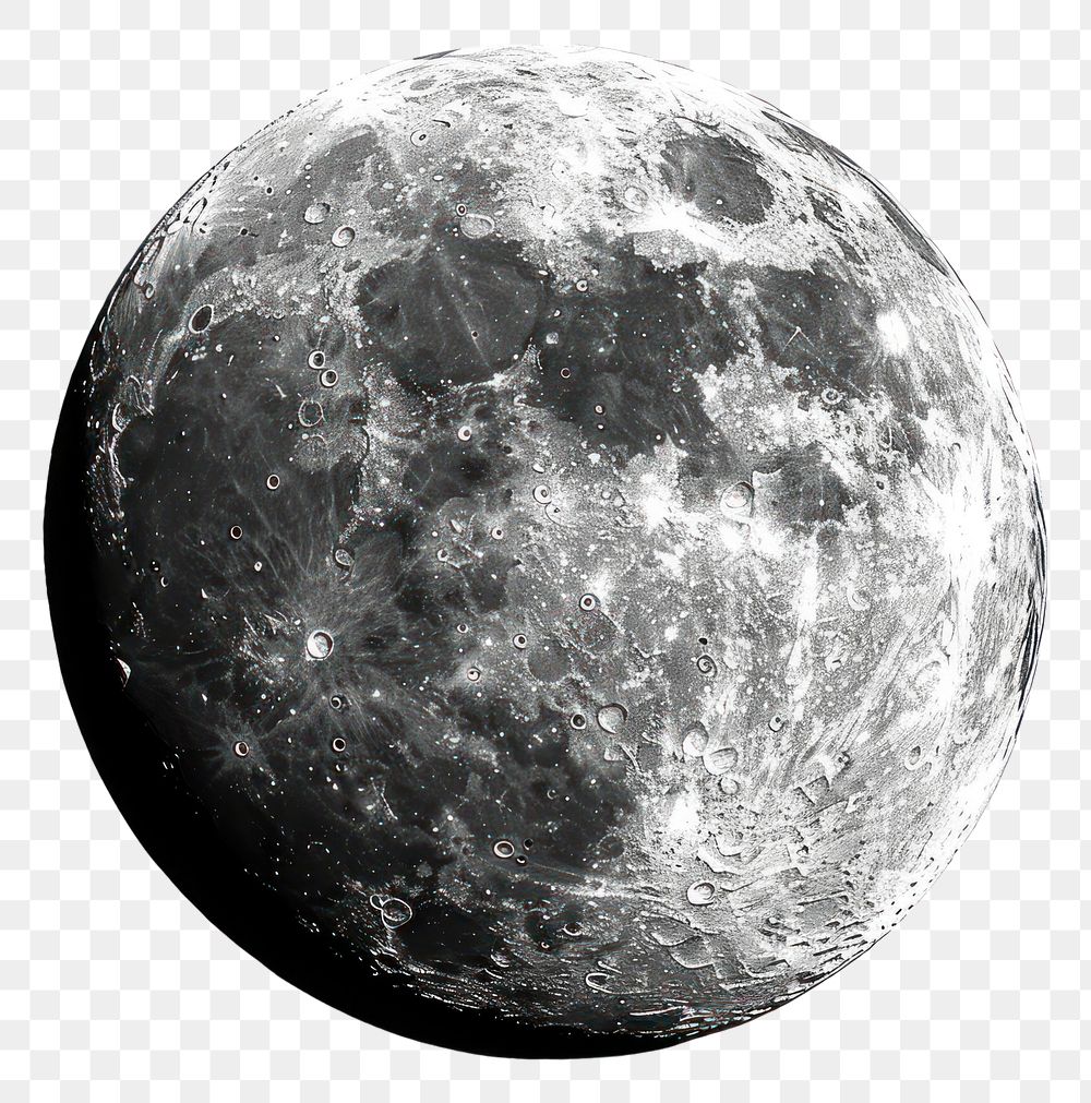 PNG photo moon astronomy nature | Premium PNG - rawpixel