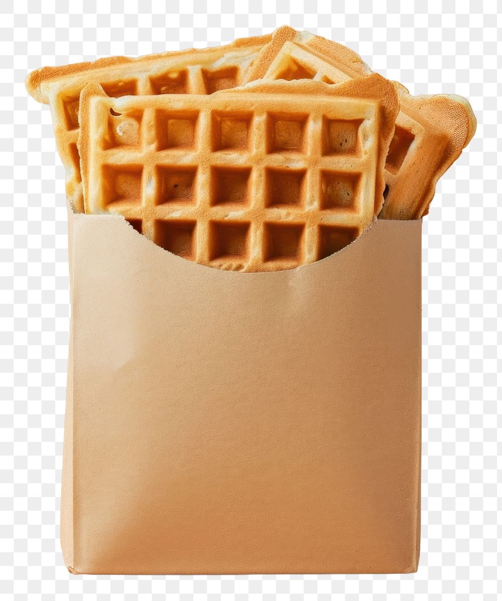 PNG Waffle packaging mockup food | Premium PNG - rawpixel