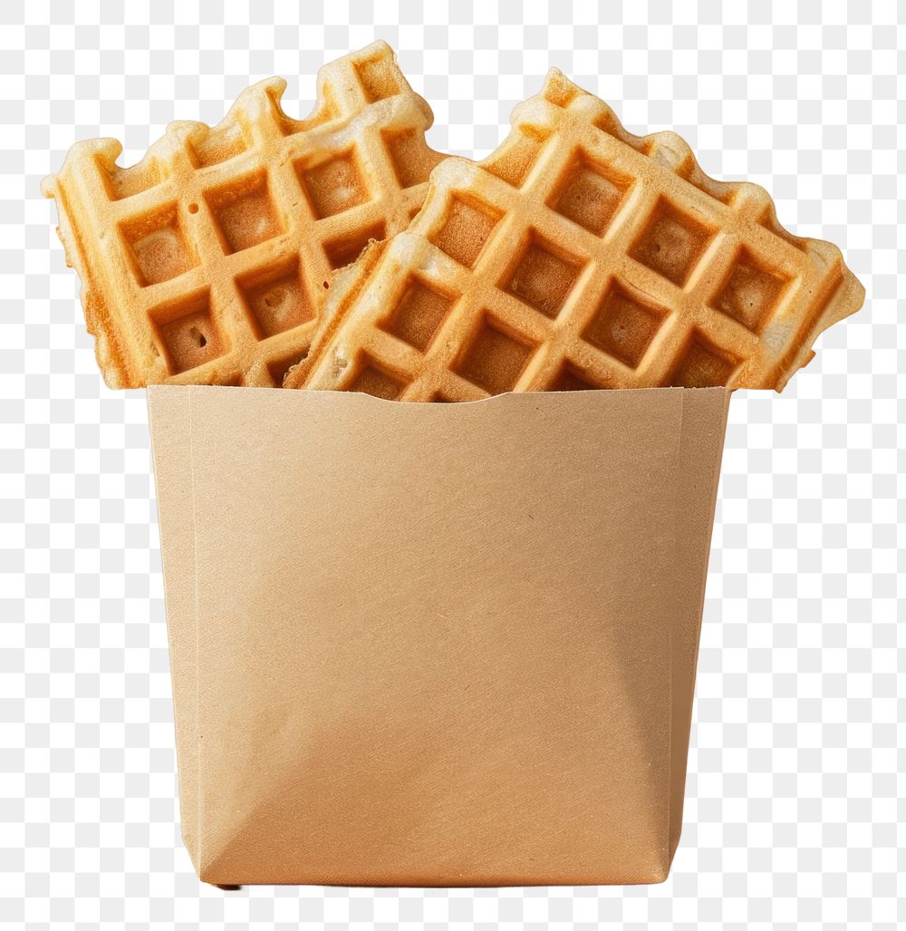 PNG Waffle packaging mockup food | Free PNG - rawpixel