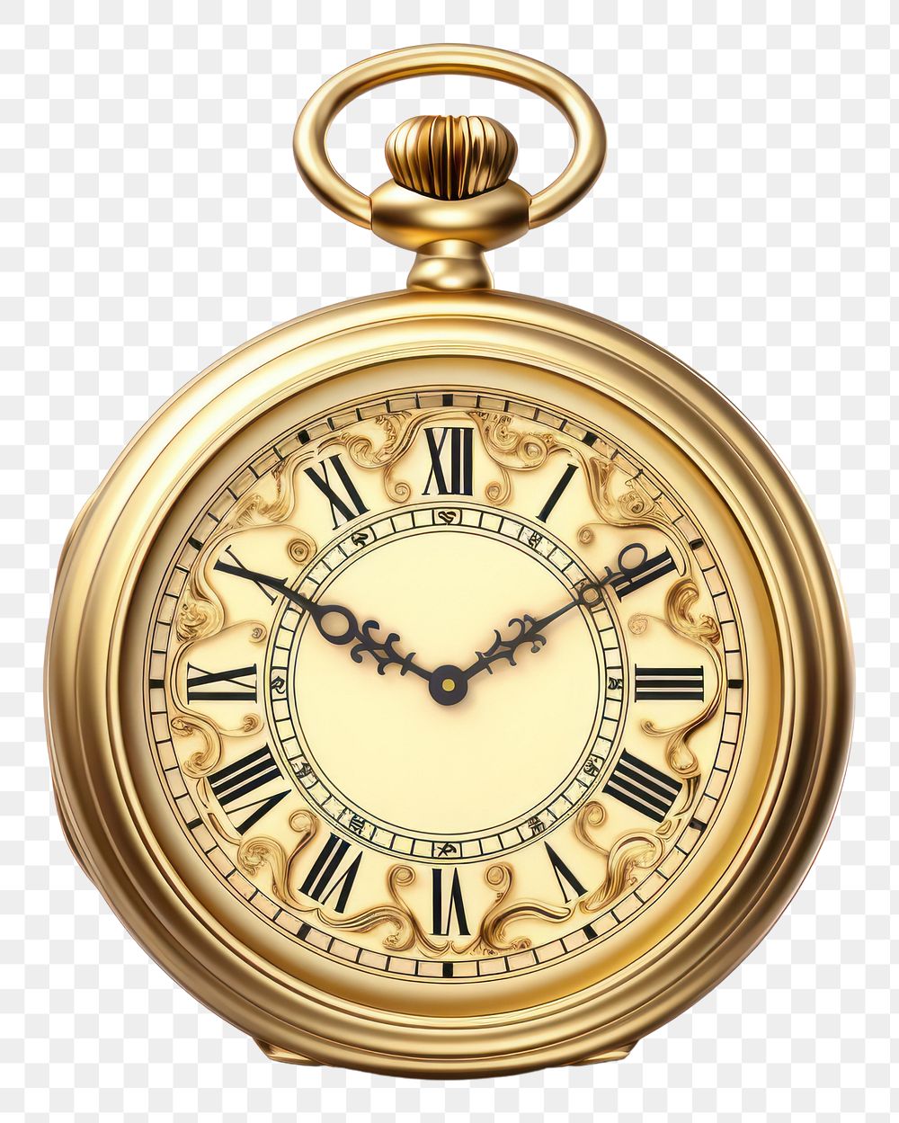 PNG Simple pocket clock jewelry | Premium PNG - rawpixel