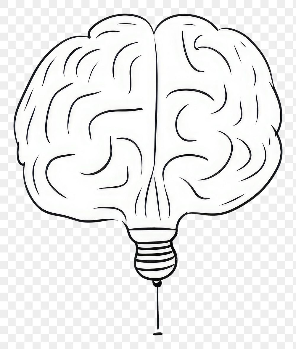 PNG Brain light sketch drawing | Premium PNG - rawpixel