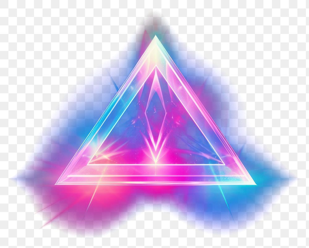PNG Neon Triangle symbol triangle | Premium PNG - rawpixel