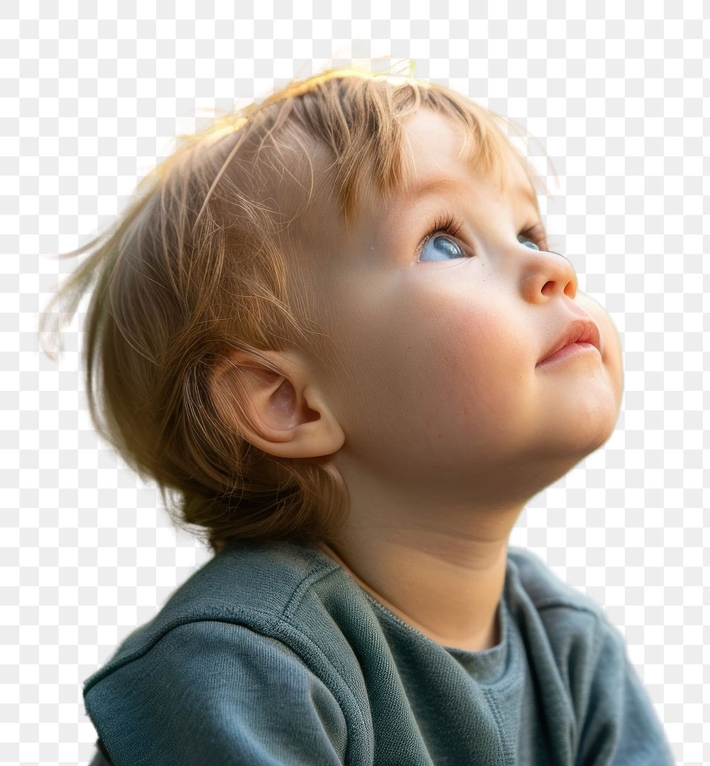 PNG Toddler portrait outdoors looking | Free PNG - rawpixel
