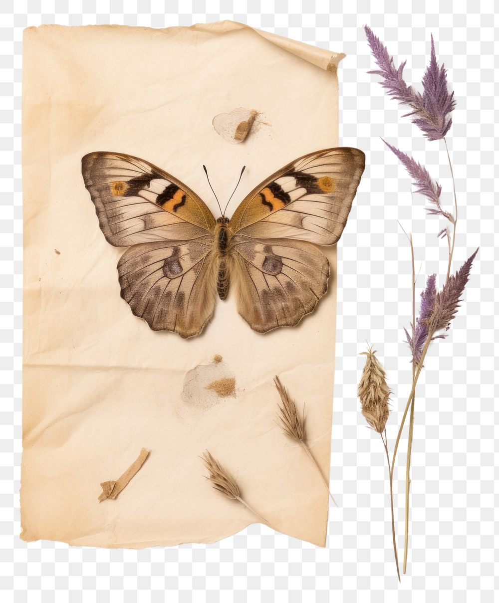 PNG Real Pressed Butterflys butterfly | Premium PNG - rawpixel