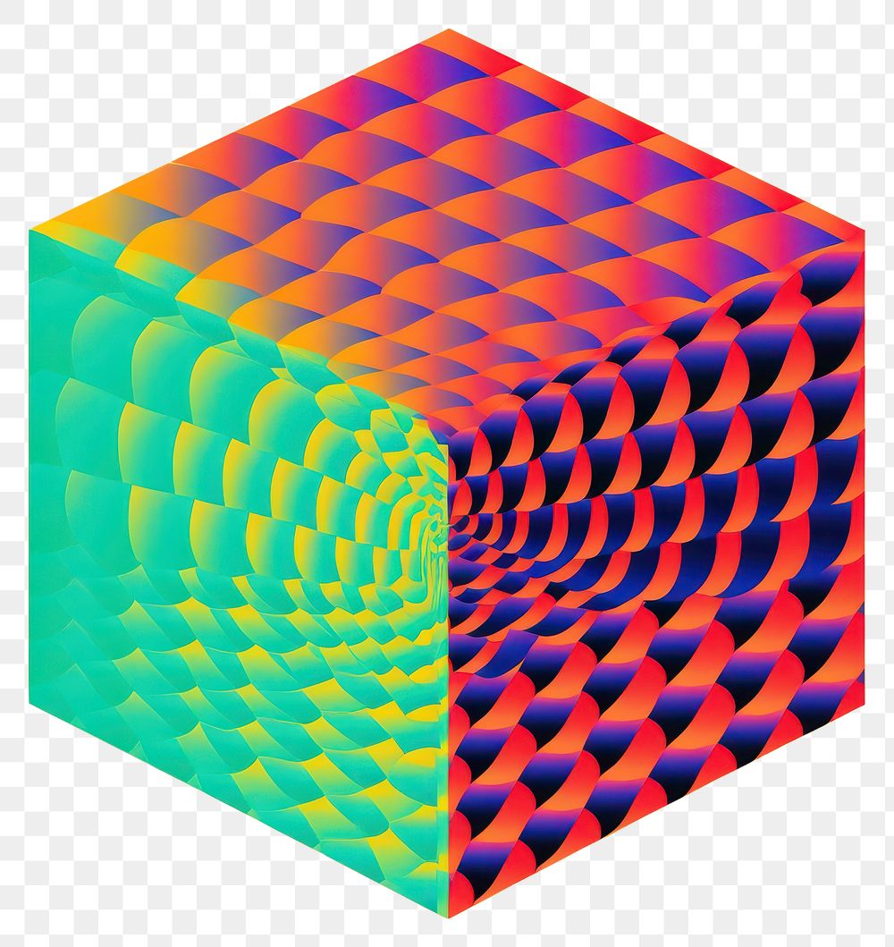 PNG cubic art toy backgrounds. | Free PNG - rawpixel