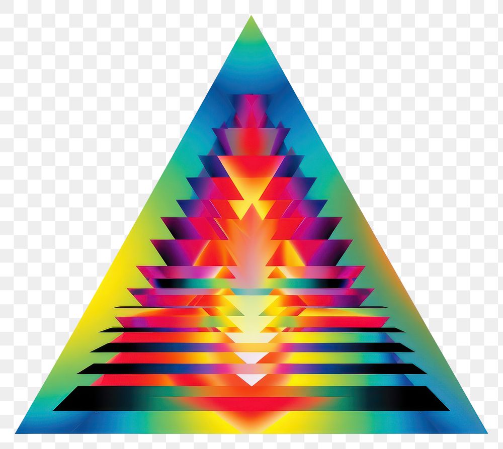 PNG pyramid shape creativity abstract | Free PNG - rawpixel
