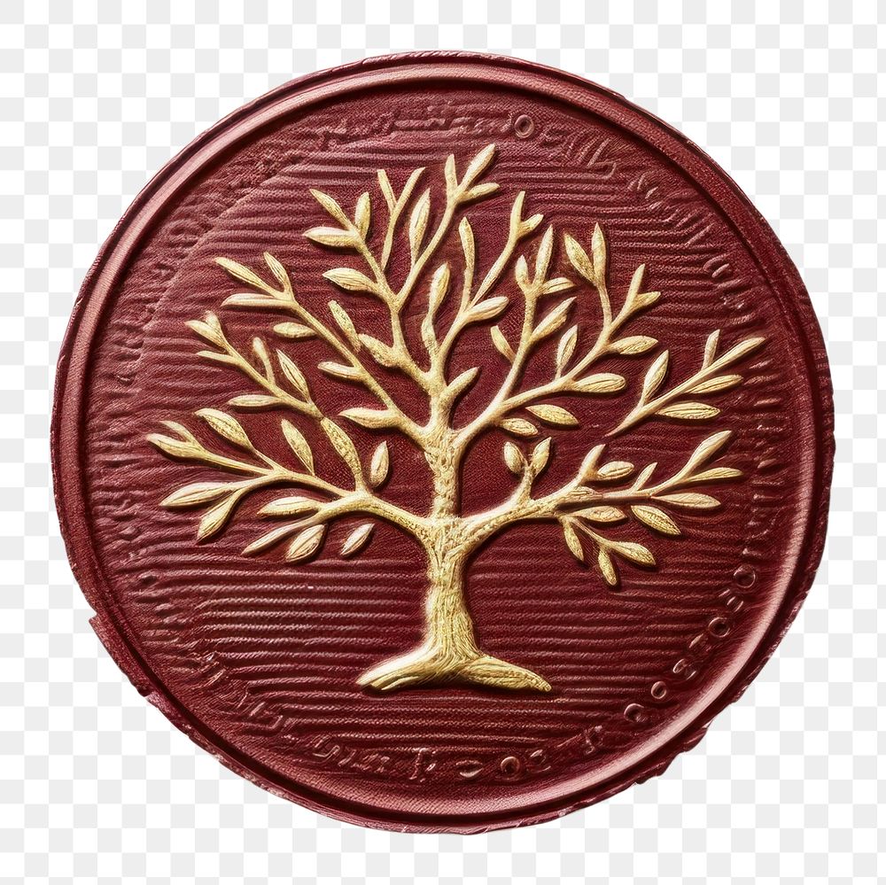 PNG Seal Wax Stamp tree | Premium PNG - rawpixel