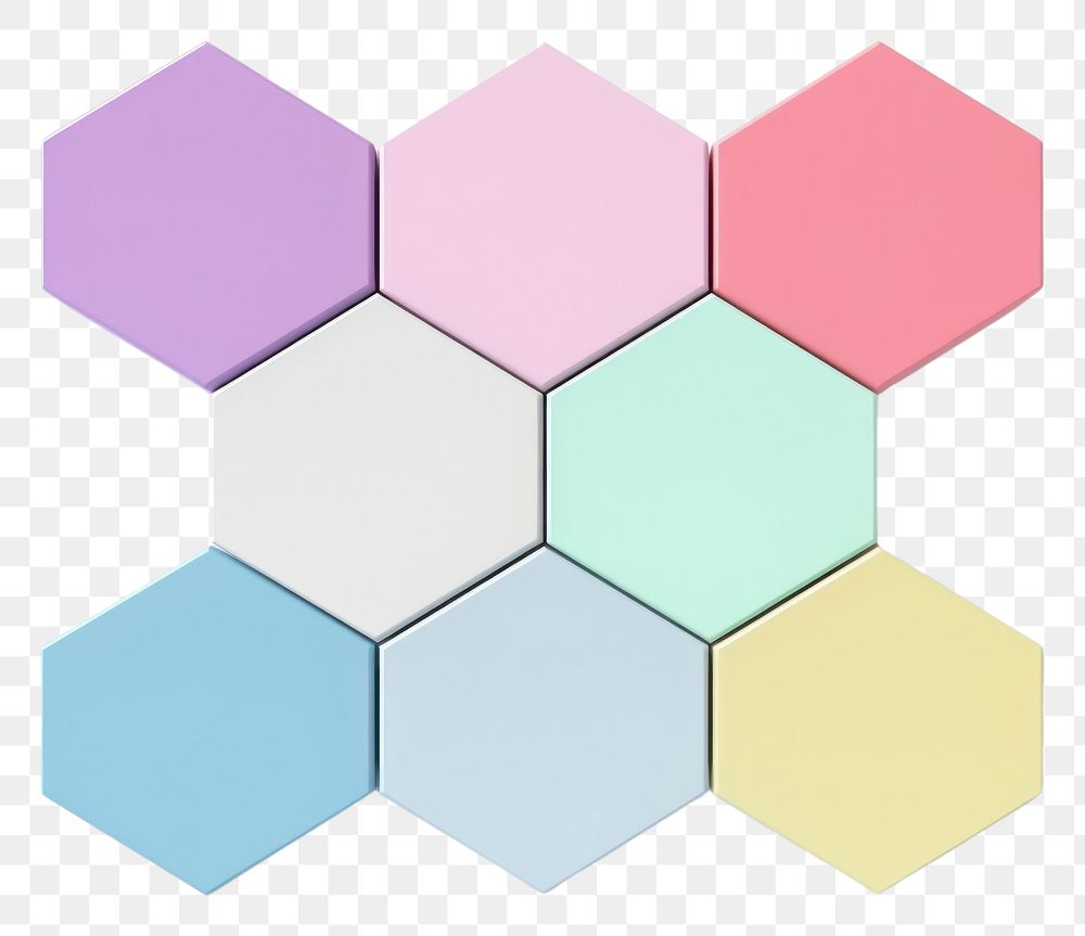 PNG Hexagon creativity variation honeycomb. | Premium PNG - rawpixel