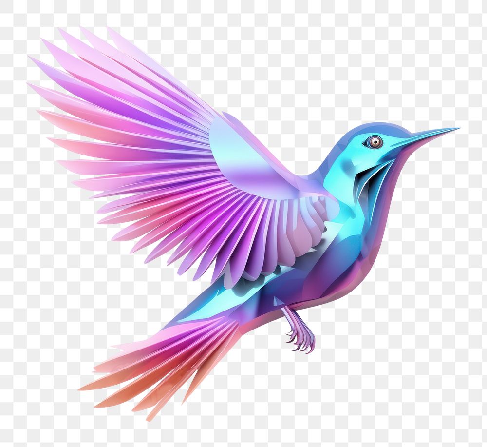 PNG Bird icon iridescent hummingbird | Free PNG - rawpixel