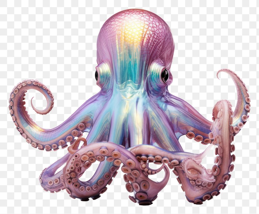 PNG Octopus animal invertebrate translucent. | Free PNG - rawpixel