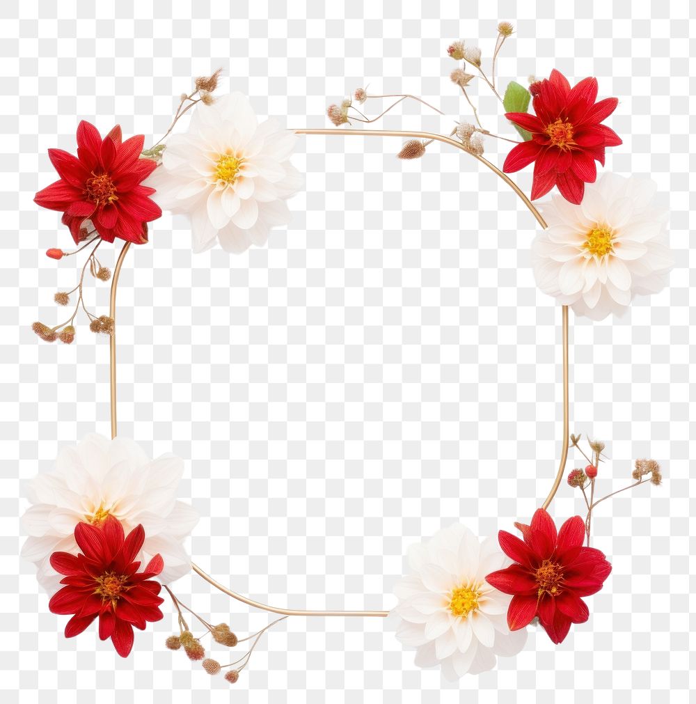 Pink Flower Square Frame PNG Images | Free Photos, PNG Stickers ...