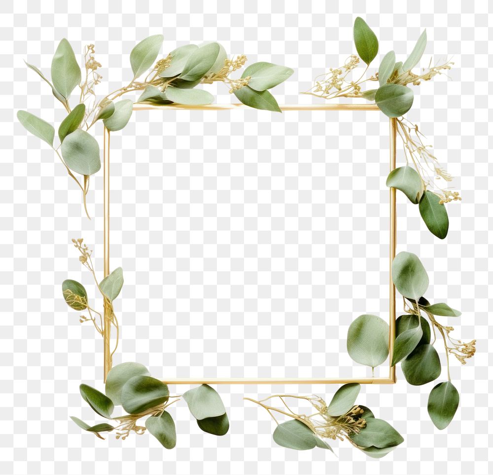 PNG Plant green frame | Premium PNG - rawpixel