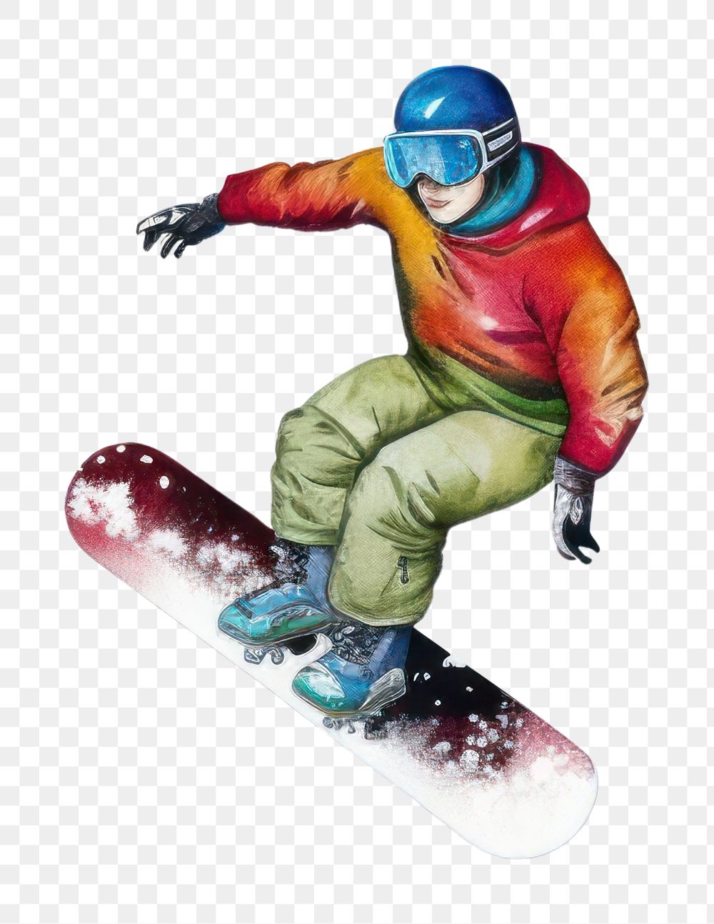 PNG Snow mountain boarder snowboarding | Premium PNG - rawpixel