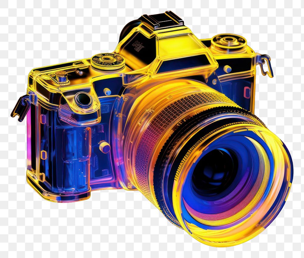 PNG Speedlight technology camera yellow. | Premium PNG - rawpixel