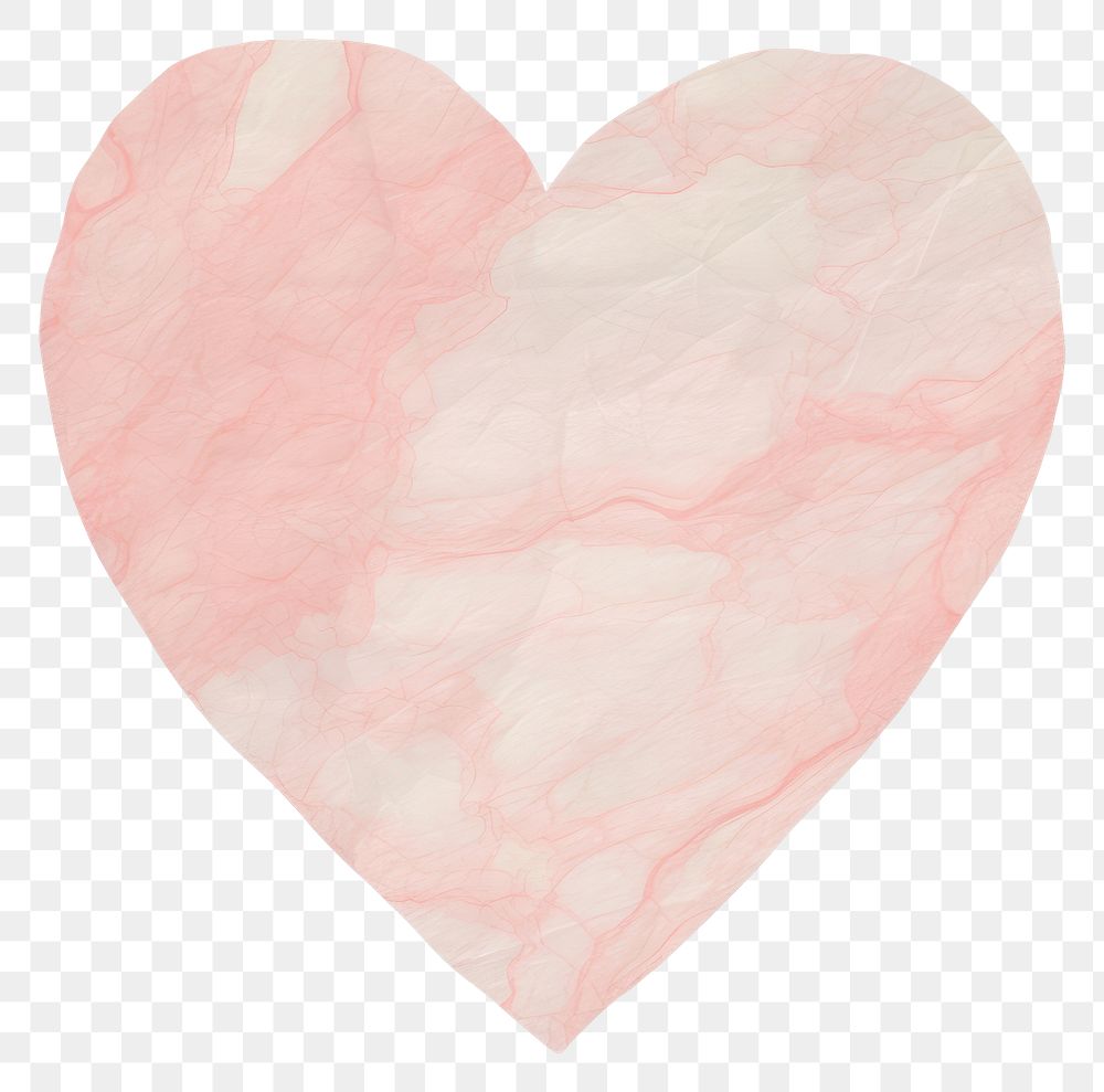 PNG Red heart marble distort | Premium PNG - rawpixel