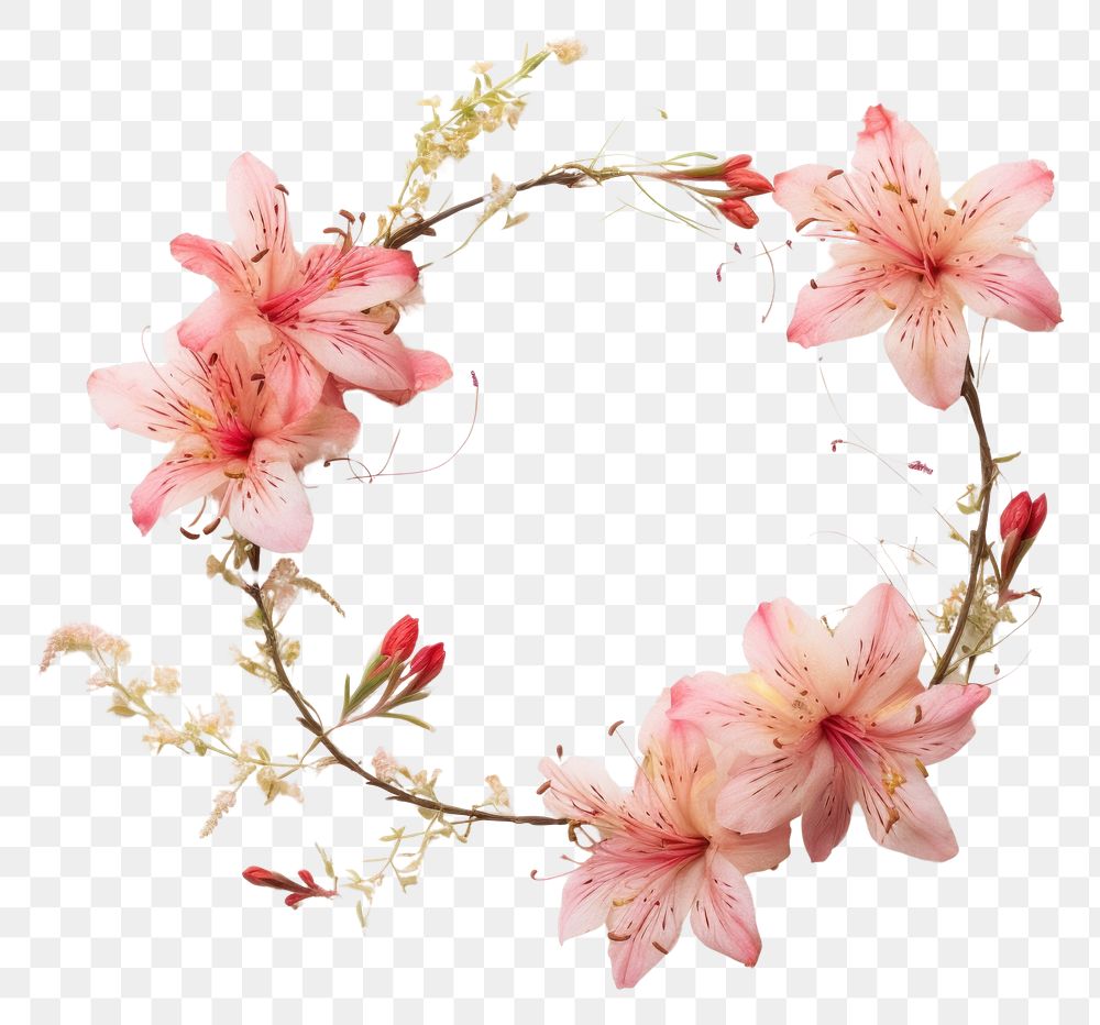 PNG Real pressed azalea flowers | Free PNG - rawpixel