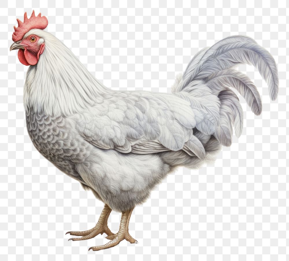 PNG Chicken poultry drawing animal. | Premium PNG - rawpixel