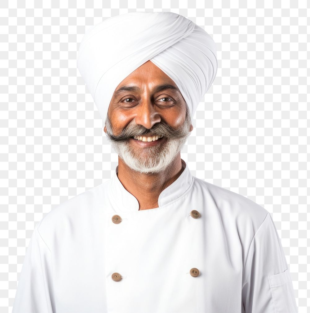 PNG An Indian chef smiling | Free PNG - rawpixel