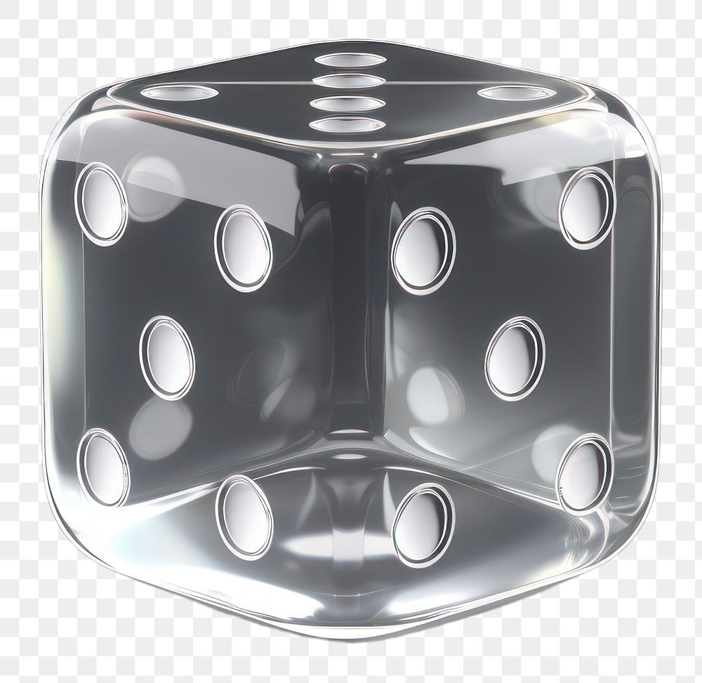 PNG Dice icon transparent glass | Free PNG - rawpixel
