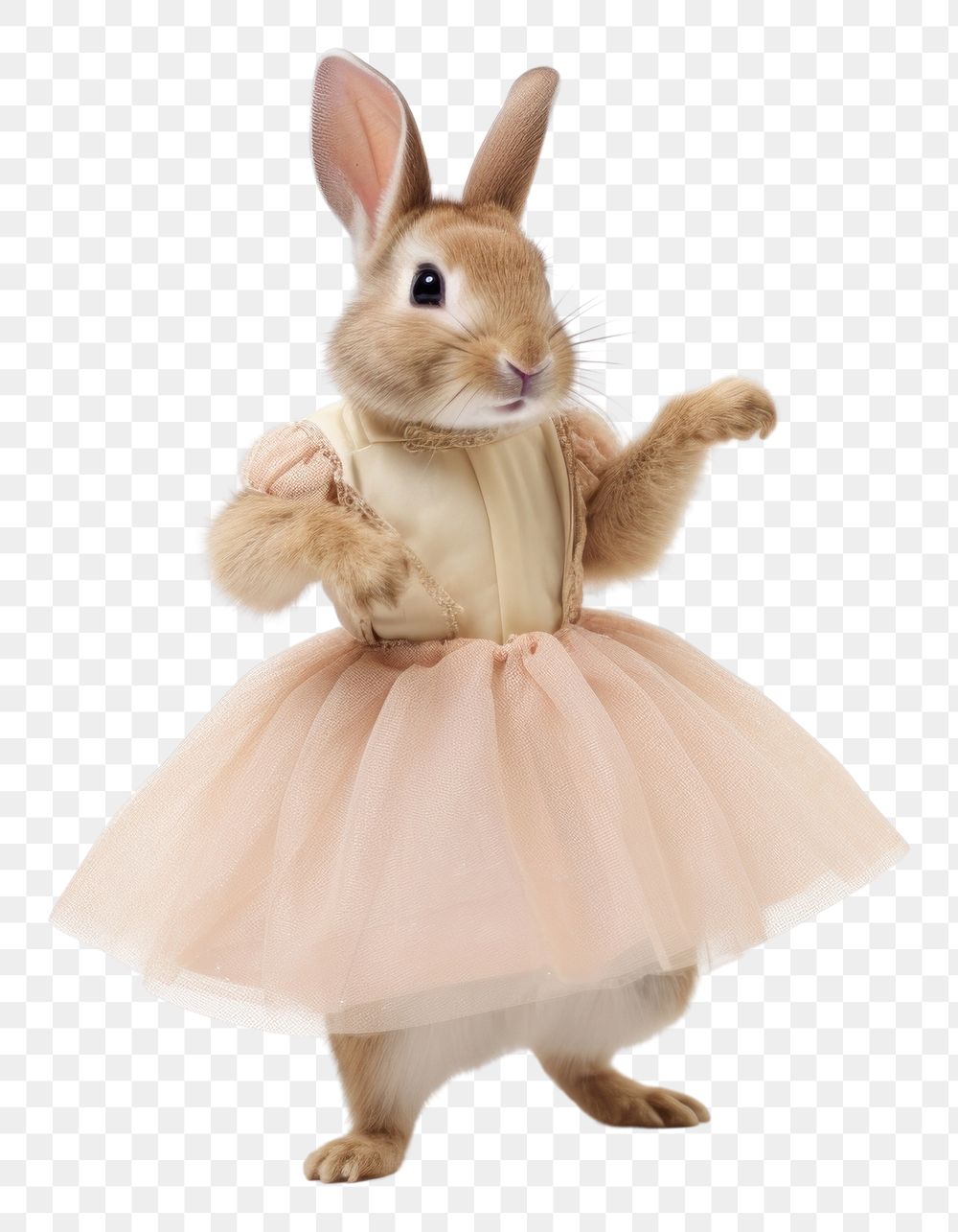 PNG Rabbit dancing rodent animal. | Free PNG - rawpixel