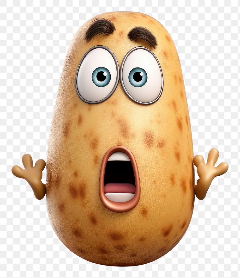 PNG Potato face vegetable cartoon. | Free PNG - rawpixel