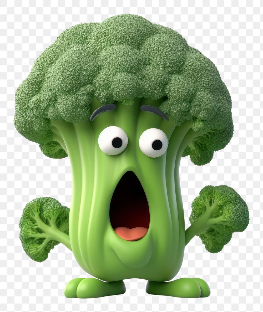PNG Vegetables broccoli cartoon plant | Free PNG - rawpixel