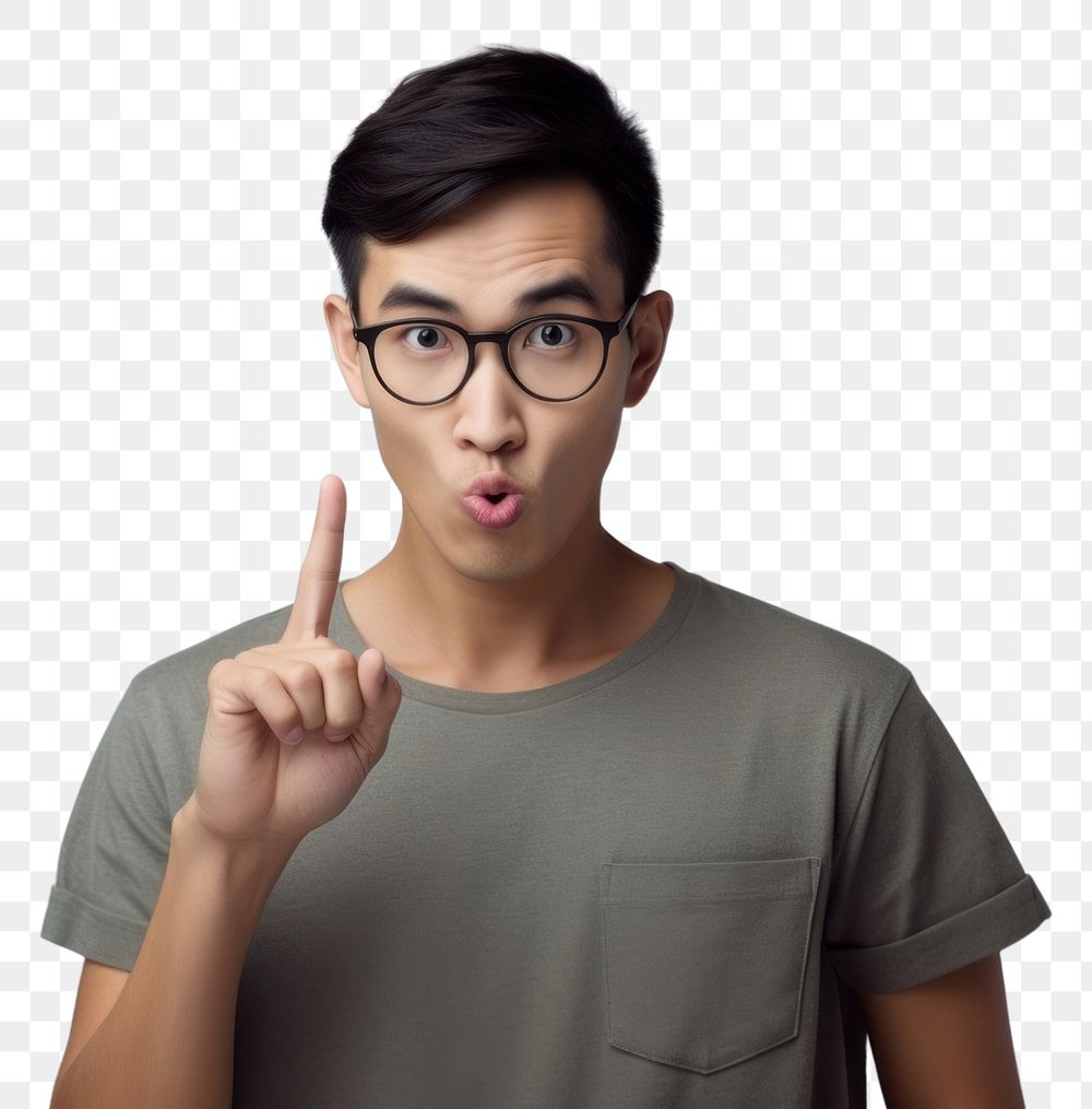PNG Shh gesture pointing portrait | Free PNG - rawpixel