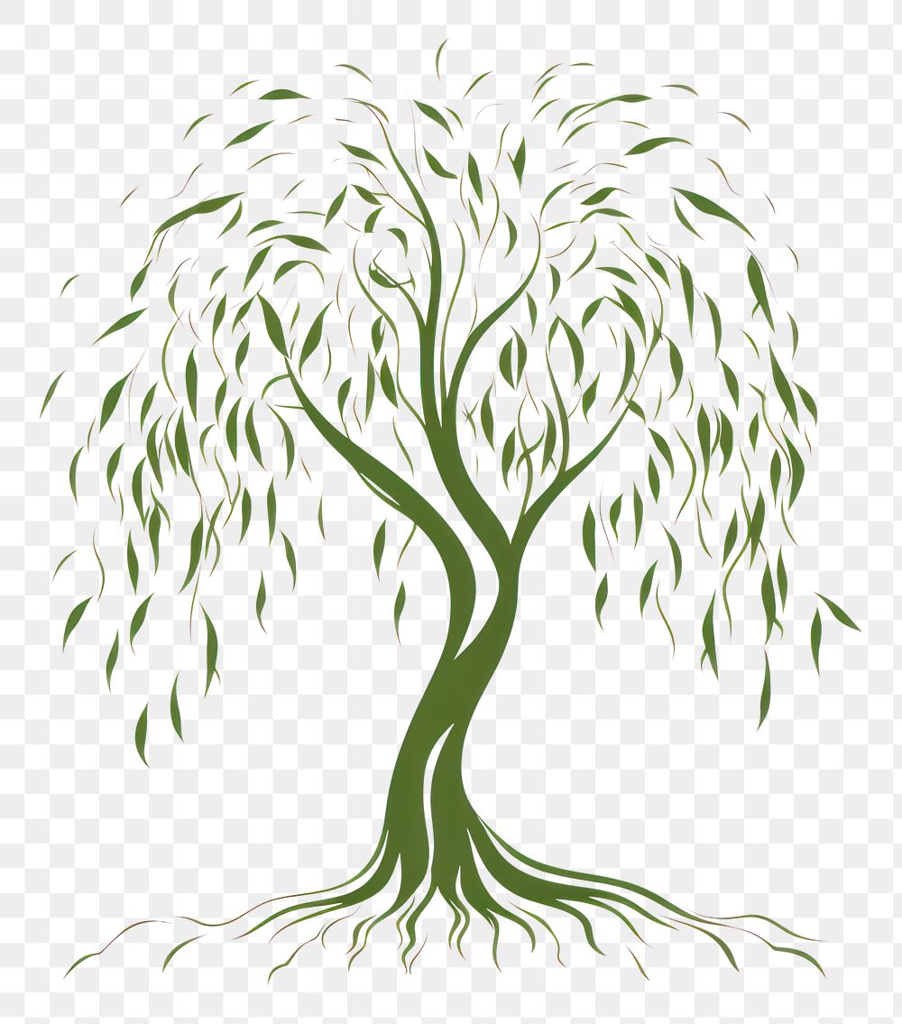 PNG Willow tree Logo Design | Free PNG - rawpixel
