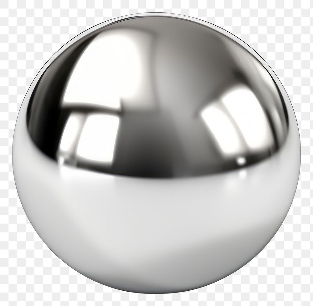 PNG Sphere Chrome material sphere | Premium PNG - rawpixel