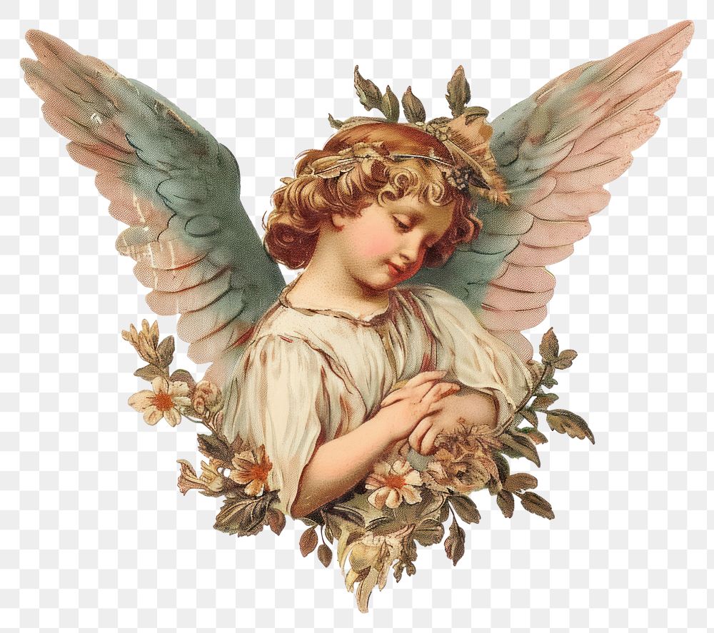 PNG Angel white background representation | Premium PNG - rawpixel