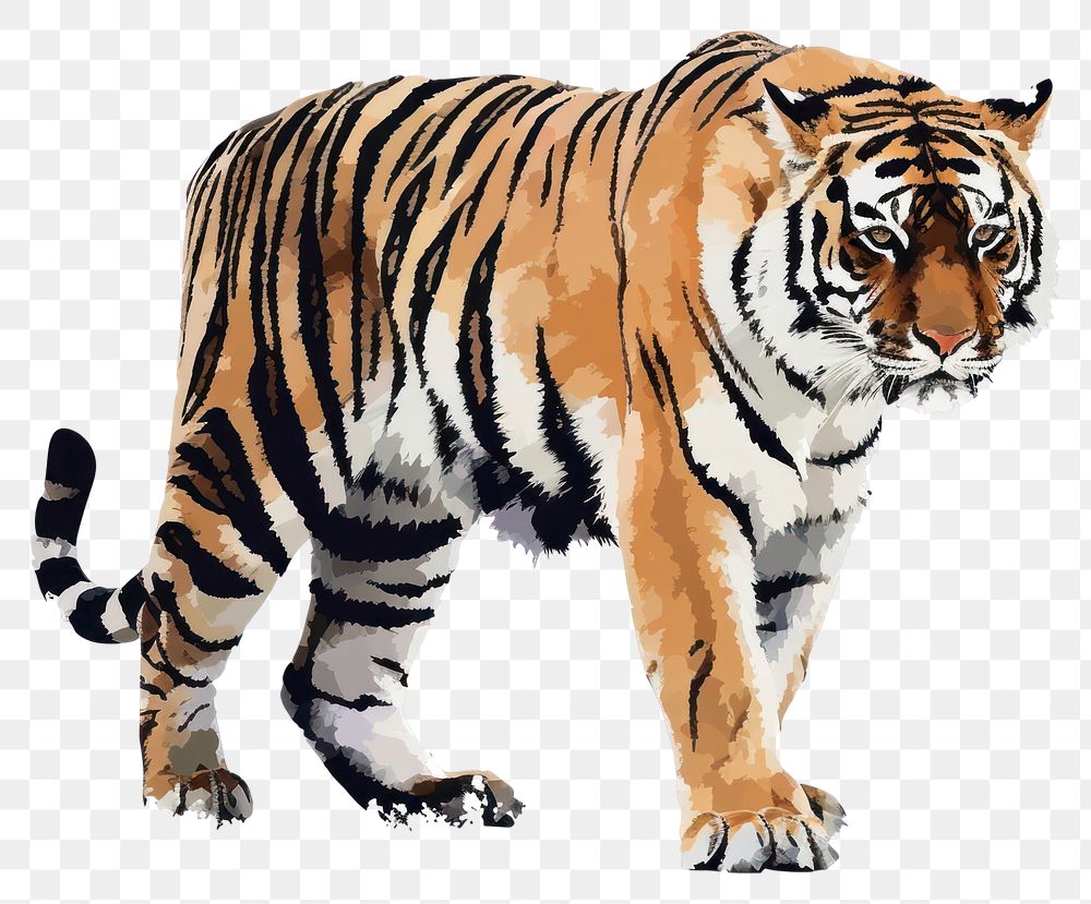 PNG Tiger wildlife animal mammal. | Premium PNG - rawpixel