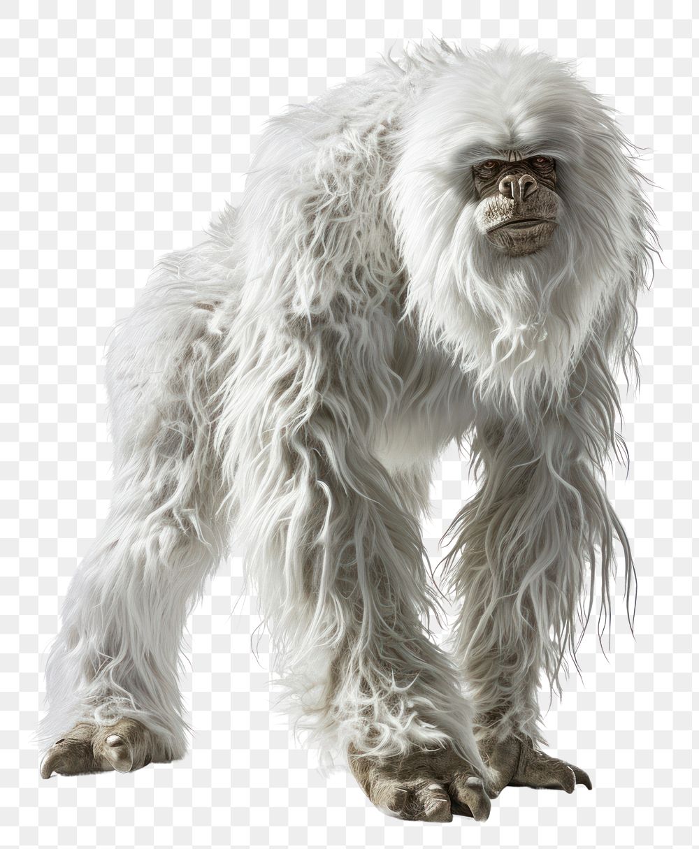 PNG Yeti mammal animal monkey. | Premium PNG - rawpixel