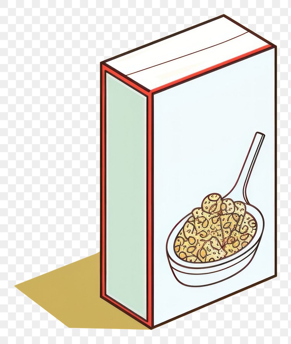 PNG Cereal box spoon food | Premium PNG - rawpixel