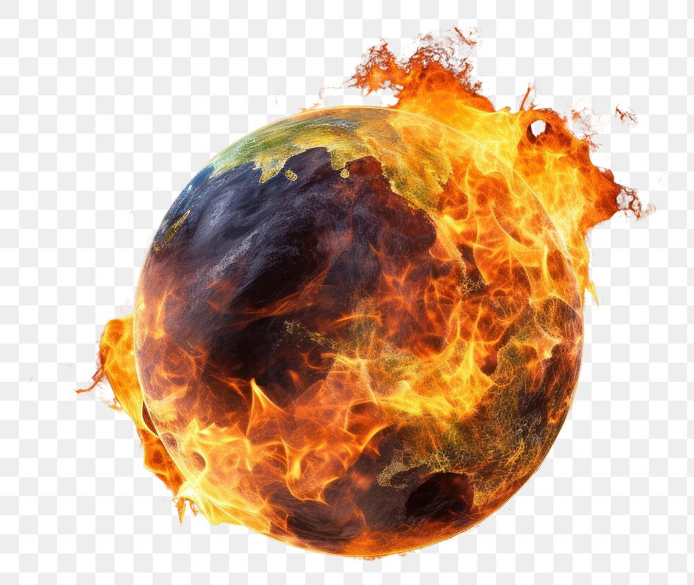 PNG Earth fire astronomy planet | Free PNG - rawpixel