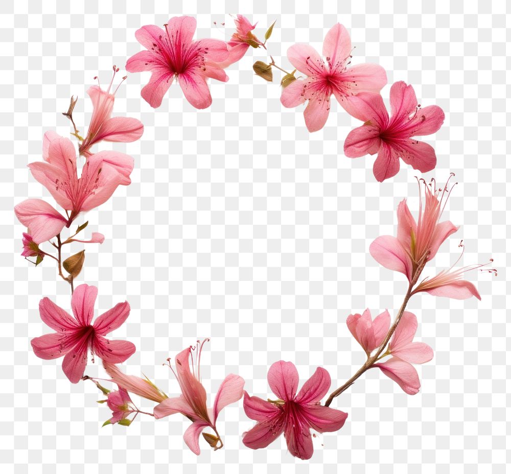 PNG Real pressed azalea flowers | Free PNG - rawpixel