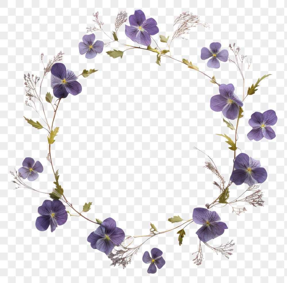 PNG Real pressed violet flowers | Free PNG - rawpixel