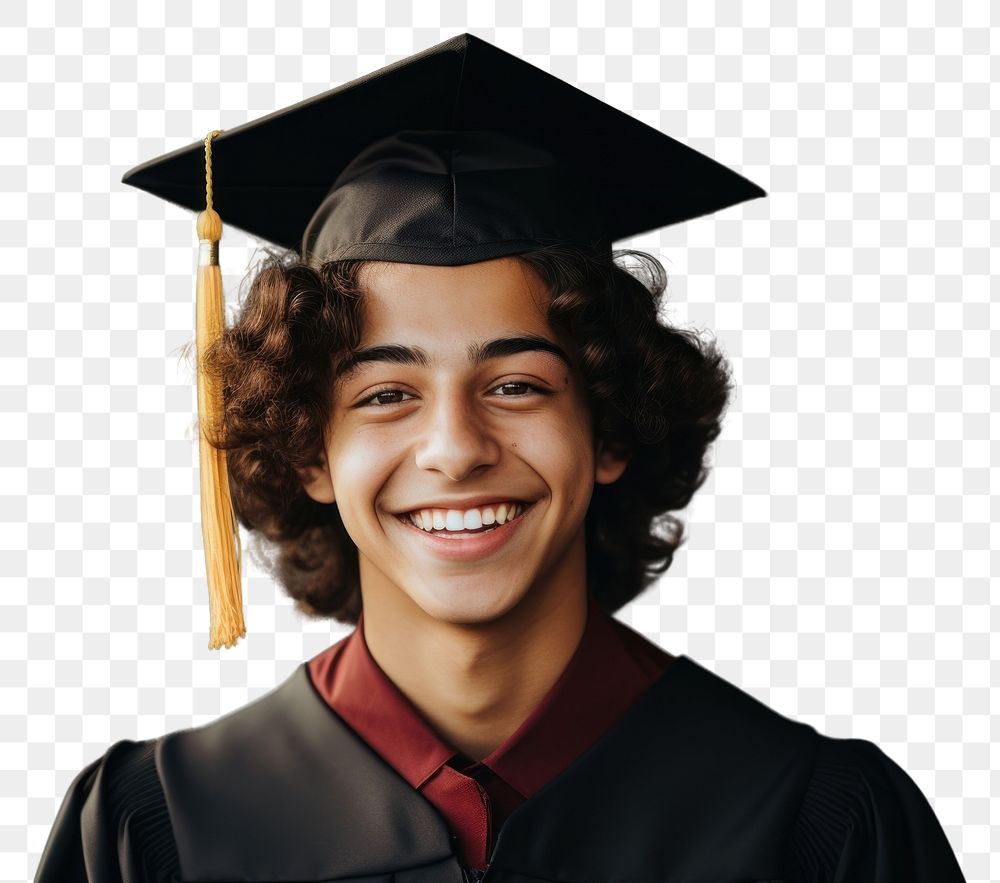 PNG Latino boy graduation portrait | Free PNG - rawpixel