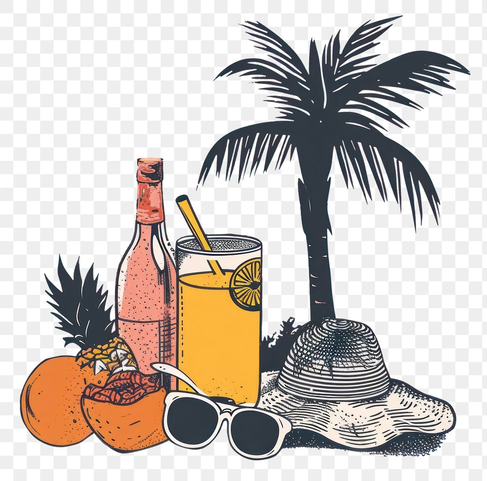 PNG Summer vacation drawing sketch | Free PNG - rawpixel