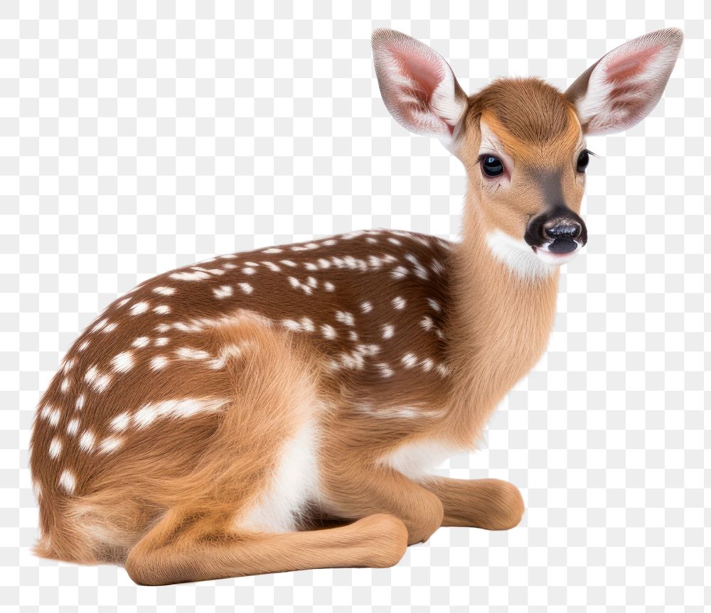 PNG Fawn wildlife animal mammal. | Premium PNG - rawpixel