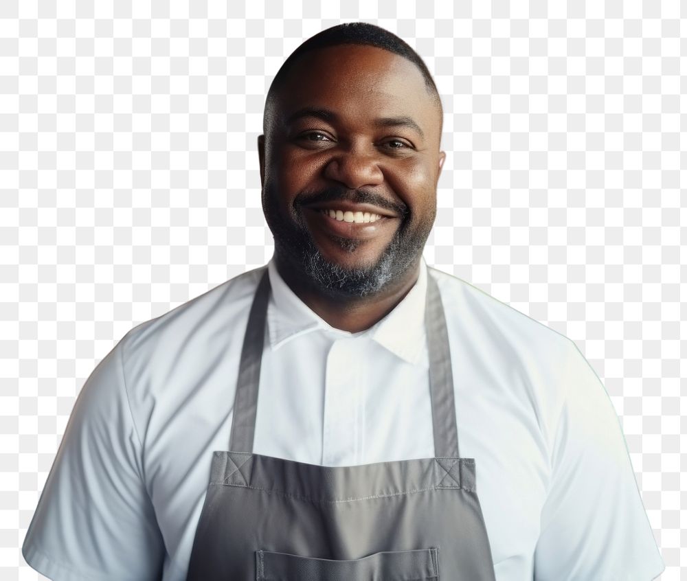 PNG African American male chef | Free PNG - rawpixel