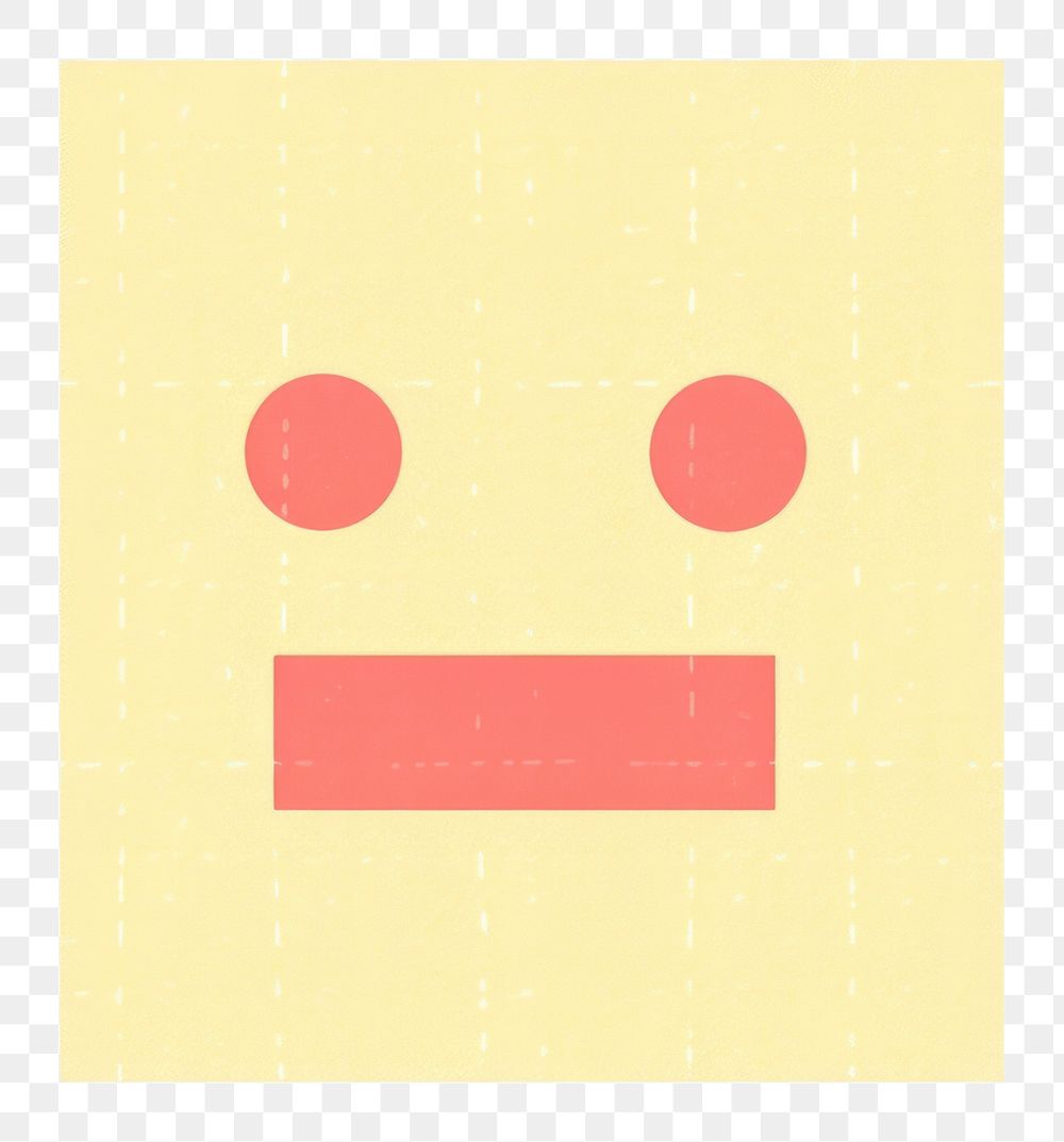 PNG Cute emoji anthropomorphic rectangle | Free PNG - rawpixel