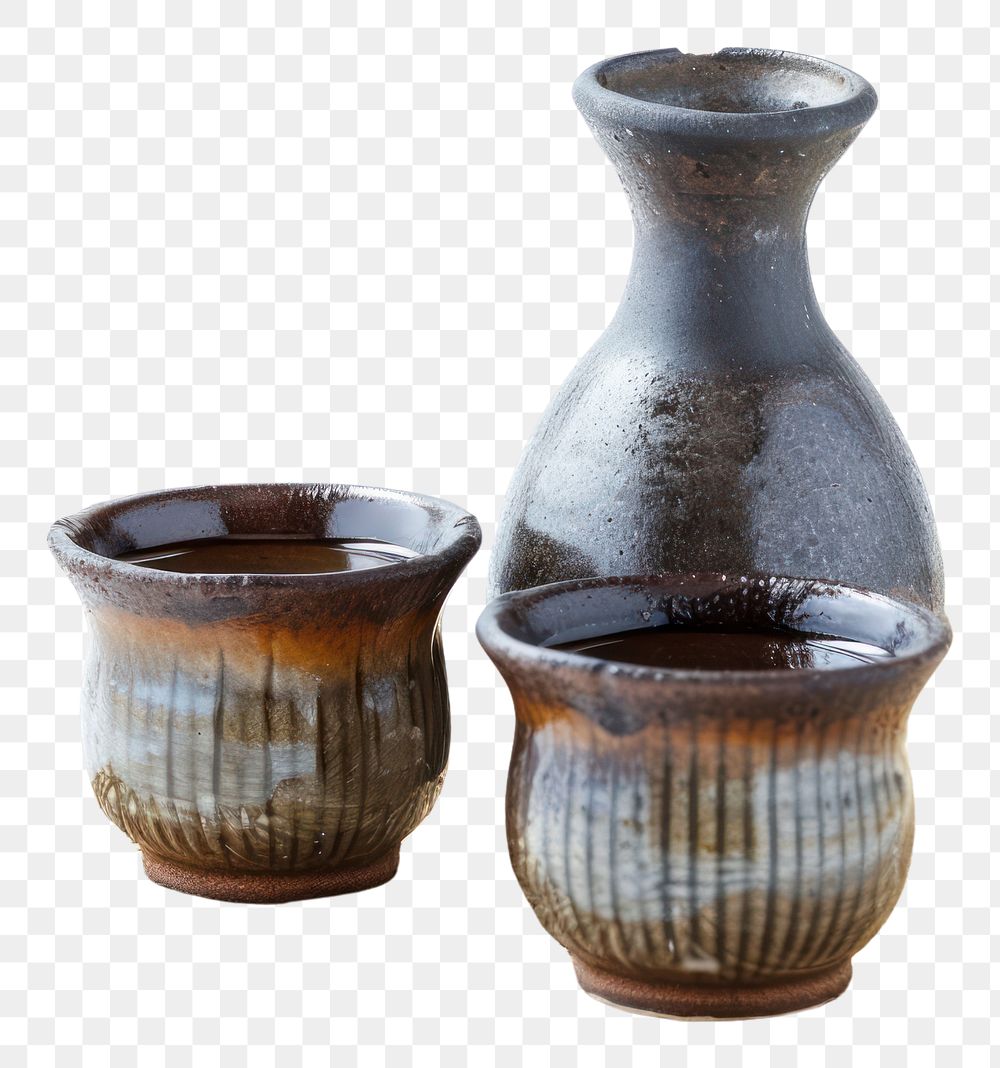 PNG Sake pottery cup mug | Free PNG - rawpixel