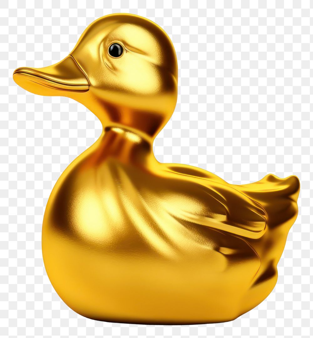 PNG Duck animal bird gold | Free PNG - rawpixel