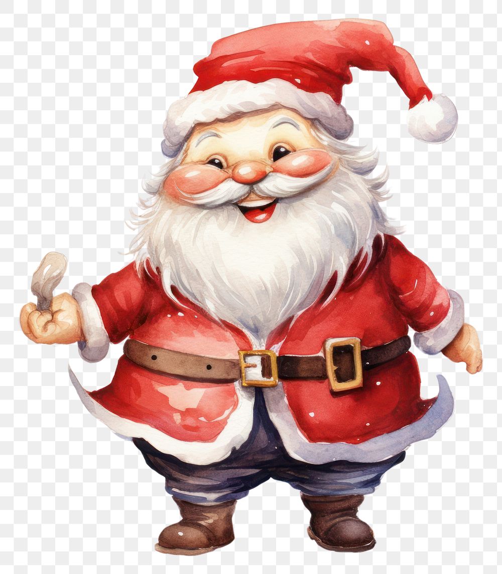 PNG Chubby santa claus white | Premium PNG - rawpixel
