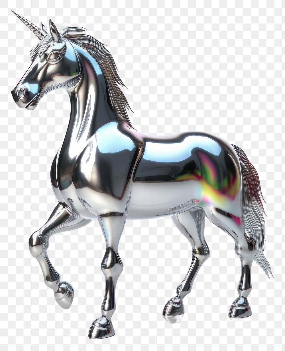 PNG Animal mammal silver horse | Free PNG - rawpixel