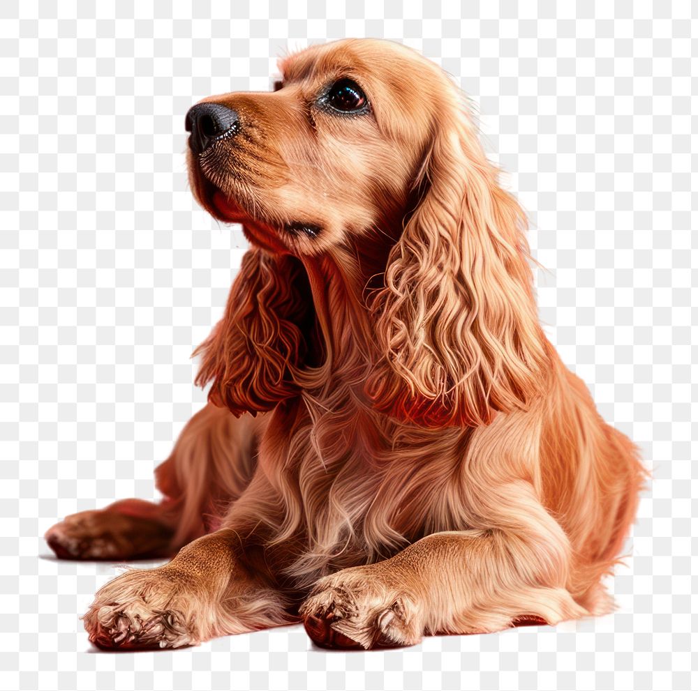 PNG English cocker spaniel dog | Premium PNG - rawpixel